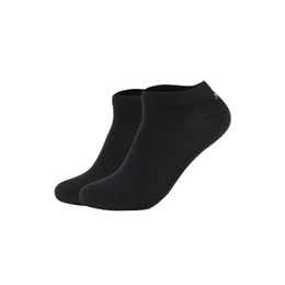 JOOP! Sneakersocken JOOP "Socken Unisex premium essential organic cotton Sneaker 2p 2er Pack", Damen, Gr. 43-46, schwarz, Obermaterial: 62% Baumwolle CO(Bio). 36% Polyamid PA. 2% Elasthan EL., Socken Sneakersocken