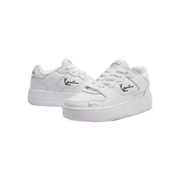 Sneaker Karl Kani "Karl Kani Damen KKFWW000281 KK 89 UP `23", Damen, Gr. 36.5, wei&szlig;, schwarz, Schuhe Sneaker