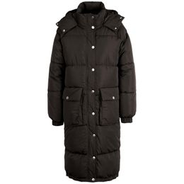 Kurzmantel oxmo "Kurzmantel OXAlba", Damen, Gr. M, schwarz, Obermaterial: 100% Polyester PES., M&auml;ntel Kurzmantel