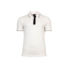 Poloshirt Armani Exchange "Poloshirt POLO SHIRT", Herren, Gr. L, wei&szlig;, Obermaterial: 100% Baumwolle CO., Shirts