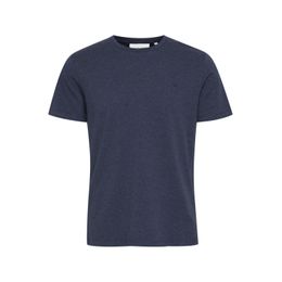 T-Shirt Casual Friday "T-Shirt CFThor", Herren, Gr. XXXL, blau (navy blazer melange), Obermaterial: 100% Baumwolle CO., regular fit normal, Rundhals, Shirts T-Shirt