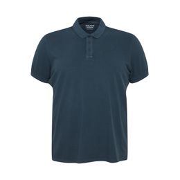 Poloshirt Blend "Poloshirt BHTee BT", Herren, Gr. 6XL, blau (marineblaus), Obermaterial: 100% Baumwolle CO., regular fit normal, Shirts