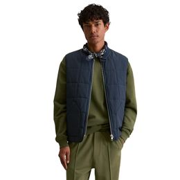 Marc O'Polo Steppweste MARC O'POLO DENIM "leicht wattiert und wasserabweisend", Herren, Gr. L, navy teal, Obermaterial: 100% Polyamid. F&uuml;llung: 100% Polyester. Futter: 100% Polyester, unifarben, regular fit, Westen Steppweste