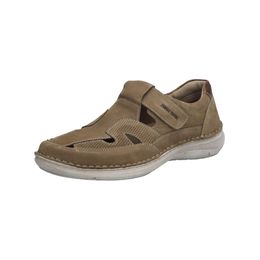 Klettschuh Josef Seibel "Josef Seibel Halbschuhe Leder", Herren, Gr. 42, sand, Leder, Schuhe Klettschuh