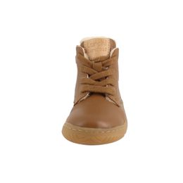Stiefel Lurchi "Lurchi Jo Barefoot", M&auml;dchen, Gr. 21, tan, Leder, Schuhe Stiefel