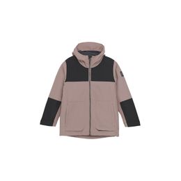 Outdoorjacke Color Kids "Outdoorjacke COJr. Jacket - Colorblock", Kinder, Gr. 116, rosa (woodrose), Obermaterial: 100% Polyester PES., Jacken Outdoorjacke