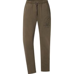 Jogginghose Jan Vanderstorm "Jogginghose HJAFRED", Herren, Gr. XL, N-Gr, braun, Obermaterial: 100% Baumwolle CO., Hosen Jogginghose