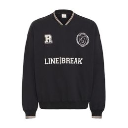 !Solid Longpullover SOLID "Sweatshirt SDStratton", Herren, Gr. XL, schwarz (true schwarz), Obermaterial: 100% Baumwolle CO., Pullover Longpullover