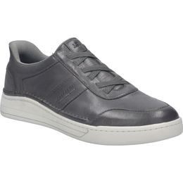 Sneaker Josef Seibel "Cleve 11, graphit", Herren, Gr. 44, grau (graphit), Obermaterial: 100% Rindsleder Leather cow., Schuhe Sneaker