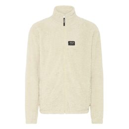 !Solid Sweatjacke SOLID "Trainingsjacke SDPet", Herren, Gr. L, beige (oatmeal), Obermaterial: 100% Polyester PES., Sweatjacken Sweatjacke
