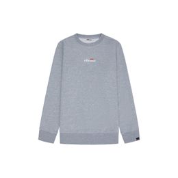 Sweatshirt Ellesse "Sweatshirt KIAMTO 2", Herren, Gr. L, grau (hellgrau), Obermaterial: 70% Baumwolle CO. 30% Polyester PES., Sweatshirts Sweatshirt