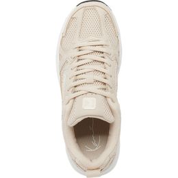 Trainingsschuh Karl Kani "Karl Kani Karl Kani Prime Runner", Damen, Gr. 36.5, beige, wei&szlig;, Schuhe