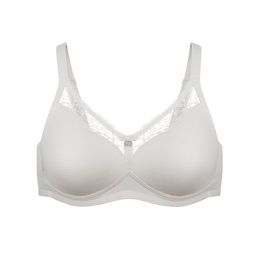B&uuml;gelloser BH SuSa "BH ohne B&uuml;gel Capri", Damen, Gr. 75, Cup C, wei&szlig;, Obermaterial: 82% Polyamid PA. 18% Elasthan EL., BHs