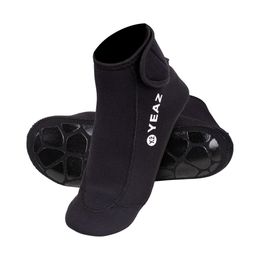 Neoprensocken YEAZ "Neoprensocken NEOSOCK GRIP PRO", Gr. 36, schwarz, Obermaterial: 90% Neopren neoprene. 10% Nylon NY., Socken
