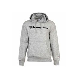 Sweatshirt Champion "Sweatshirt Hooded Sweatshirt Heavy Soft", Herren, Gr. XL, grau (hellgrau), Obermaterial: 55% Baumwolle CO. 45% Polyester PES., Sweatshirts Sweatshirt
