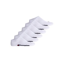 Sneakersocken Champion "Socken 6er Pack", Herren, Gr. 35-38, wei&szlig;, Obermaterial: 71% Baumwolle CO. 23% Polyester PES. 4% Polyamid PA. 2% Elasthan EL., Socken Sneakersocken