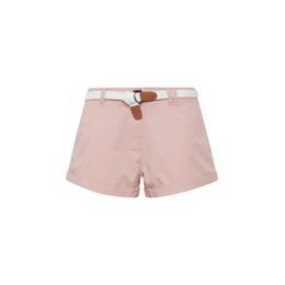Chinoshorts oxmo "Chinoshorts OXChanett", Damen, Gr. 42, N-Gr, rosa (pale mauve), Obermaterial: 98% Baumwolle CO. 2% Elasthan EL., Hosen Chinoshorts