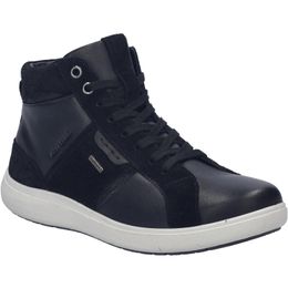 Sneaker Josef Seibel "Megan 53, schwarz", Damen, Gr. 38, schwarz, Obermaterial: 100% Rindsleder Leather cow., Schuhe Sneaker