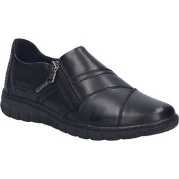 Schn&uuml;rschuh Josef Seibel "Steffi 64, black-black", Damen, Gr. 42, schwarz (schwarz, schwarz), Obermaterial: 100% Rindsleder Leather cow., Schuhe Schn&uuml;rschuh