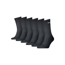 Kurzsocken Puma "Socken 6er Pack", Damen, Gr. 43-46, schwarz, Obermaterial: 74% Baumwolle CO. 21% Polyester PES. 3% Polyamid PA. 2% Elasthan EL., Socken