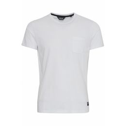 !Solid Rundhalsshirt SOLID "Rundhalsshirt SDBob", Jungen, Gr. XL, wei&szlig;, Obermaterial: 60% Baumwolle CO. 40% Polyester PES., Shirts Rundhalsshirt