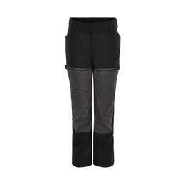 Softshellhose Color Kids "Softshellhose COPants", Jungen, Gr. 92, N-Gr, schwarz, Obermaterial: 65% Nylon NY. 30% Viskose CV. 5% Elasthan EL., Hosen Softshellhose