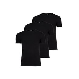T-Shirt Dsquared2 "T-Shirt 3-PACK T-SHIRT 3er Pack", Damen, Gr. L, schwarz, Obermaterial: 94% Baumwolle CO. 6% Elasthan EL., Shirts T-Shirt