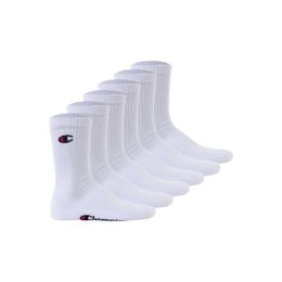 Kurzsocken Champion "Socken 6er Pack", Damen, Gr. 43-46, wei&szlig;, Obermaterial: 70% Baumwolle CO. 28% Polyester PES. 2% Elasthan EL., Socken