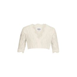 N&uuml;bler Dirndlbluse N&Uuml;BLER "Dirndlbluse 3/4 Arm Laura", Damen, Gr. 42, beige (natur), Obermaterial: 89% Polyacryl PAN recyc.. 11% Elasthan EL., Blusen Dirndlbluse