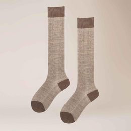 Kniestr&uuml;mpfe Kunert "Kniestrumpf Heritage Socks", Herren, Gr. 39-42, grau (beige, meliert 8320), Obermaterial: 91% Schurwolle WV. 8% Polyamid PA. 1% Elasthan EL., Socken Kniestr&uuml;mpfe