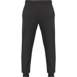 Jogginghose Urban Classics "Urban Classics Scuba Basic Sweatpants", Herren, Gr. 3XL, US-Gr&ouml;&szlig;en, schwarz, 95% Polyester, 5% Elasthan, unifarben, normal, Hosen Jogginghose
