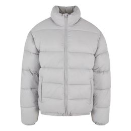 Winterjacke K1x "K1x K1x 3D Puffer", Herren, Gr. L, grau, 100% Polyamid, mehrfarbig, normal, amerikanischer Ausschnitt, Jacken Winterjacke