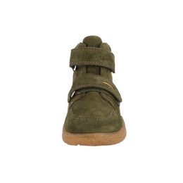 Stiefel Lurchi "Lurchi Samu Barefoot", Jungen, Gr. 28, olive, Leder, Schuhe Stiefel