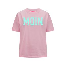 T-Shirt SALZHAUT "Shirt LEEV-MOIN", Damen, Gr. L, rosa (ros&eacute;), Obermaterial: 100% Baumwolle CO., Shirts T-Shirt