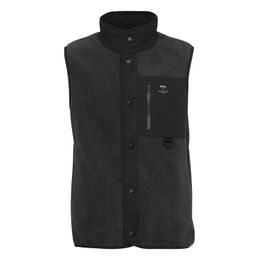 Fleeceweste INDICODE "Fleeceweste IDMajs", Herren, Gr. L, grau (dunkelgrau), Obermaterial: 100% Polyester PES., Westen Fleeceweste