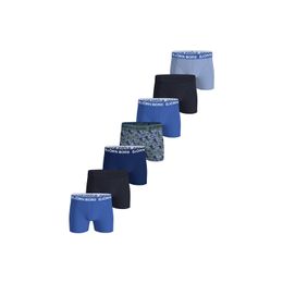 Bj&ouml;rn Borg Boxershorts BJ&Ouml;RN BORG "Boxershort 7er Pack", Herren, Gr. XL, bunt (blau, gr&uuml;n), Obermaterial: 95% Baumwolle CO. 5% Elasthan EL., Unterhosen