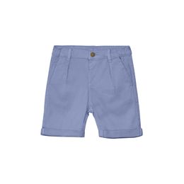 Chinoshorts EN FANT "Chinoshorts ENShorts Woven", Jungen, Gr. 122, N-Gr, blau (infinity), Obermaterial: 98% Baumwolle CO. 2% Elasthan EL., Hosen Chinoshorts