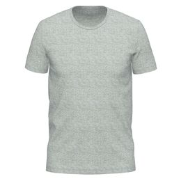Unterhemd Ammann "T-Shirt Day Modern / Close to you", Herren, Gr. 5, N-Gr, grau (cloud melange), Obermaterial: 93% Baumwolle CO. 7% Elasthan EL., Unterhemden Unterhemd