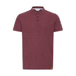 !Solid Poloshirt SOLID "Poloshirt SDTripPolo", Herren, Gr. XXL, rot (wine r mel), Obermaterial: 60% Baumwolle CO. 40% Polyester PES., Shirts