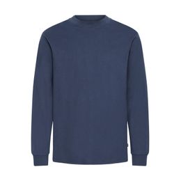 !Solid Langarmshirt SOLID "Langarmshirt SDReynaldo", Herren, Gr. XL, blau (insignia blau), Obermaterial: 100% Baumwolle CO., Shirts Langarmshirt
