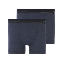 Retro Pants Babista "2er Pack Retropants ALMIR", Herren, Gr. L, blau (dunkelblau), Obermaterial: 70% Baumwolle CO. 30% Polyester COOLMAX PES(Coolmax)., Unterhosen