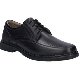 Schn&uuml;rschuh Josef Seibel "Alastair 18, schwarz", Herren, Gr. 43, schwarz, Obermaterial: 100% Rindsleder Leather cow., Schuhe Schn&uuml;rschuh
