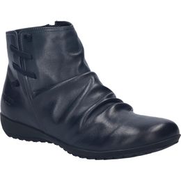 Stiefelette Josef Seibel "Naly 12, ocean", Damen, Gr. 36, blau (ocean), Obermaterial: 100% Rindsleder Leather cow., Schuhe Stiefelette