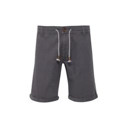 Shorts INDICODE "Shorts IDMika", Herren, Gr. XXL, N-Gr, grau (forged iron), Obermaterial: 98% Baumwolle CO. 2% Elasthan EL., Hosen Shorts