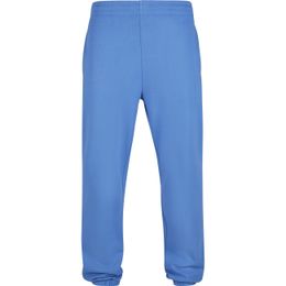Stoffhose Urban Classics "Urban Classics Herren Ultra Heavy Sweatpants", Herren, Gr. S, US-Gr&ouml;&szlig;en, horizon blau, 100% Baumwolle, unifarben, loose fit, Hosen Stoffhose