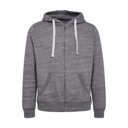 Kapuzensweatjacke Blend "Kapuzensweatshirtjac BHAlton", Herren, Gr. XXL, grau (pewter mix), Obermaterial: 60% Baumwolle CO. 40% Polyester PES., Sweatjacken