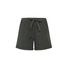 Shorts oxmo "Shorts OXLina", Damen, Gr. XXL, N-Gr, grau (dunkelgrau), Obermaterial: 100% Baumwolle CO., Hosen Shorts