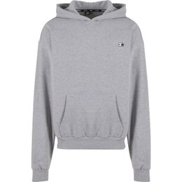 Kapuzenpullover STARTER Black Label "Starter Black Label Herren Starter Essential Oversize Hoody", Herren, Gr. S, erdgrau, 100% Baumwolle, mehrfarbig, loose fit, ohne Ausschnitt, Pullover Kapuzenpullover