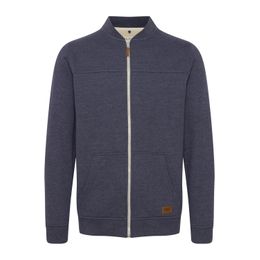 Sweatjacke Blend "Sweatjacke BHArco", Herren, Gr. S, blau (navy), Obermaterial: 60% Baumwolle CO. 40% Polyester PES., Sweatjacken Sweatjacke