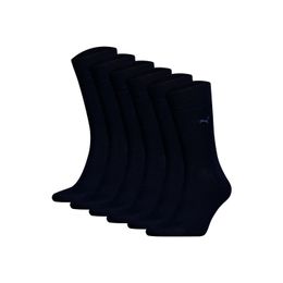 Kurzsocken Puma "Socken 6er Pack", Herren, Gr. 39-42, blau (marine), Obermaterial: 68% Baumwolle CO. 21% Polyester PES. 9% Polyamid PA. 2% Elasthan EL., Socken